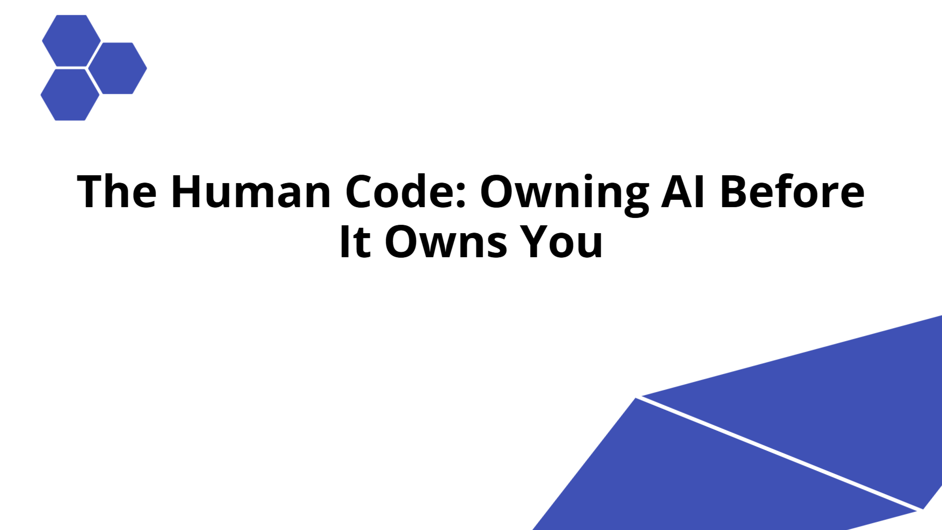 The Human Code – Cinematic Edition