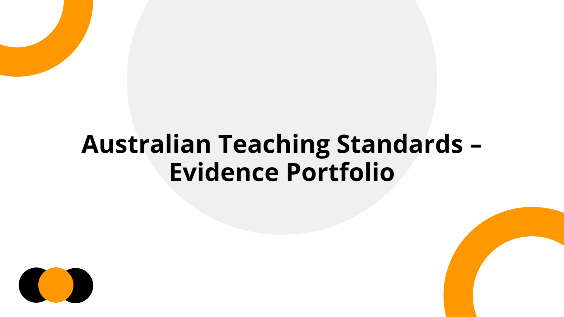 Australian Teaching Standards – Evidence Portfolio | Slidebyslide.ai
