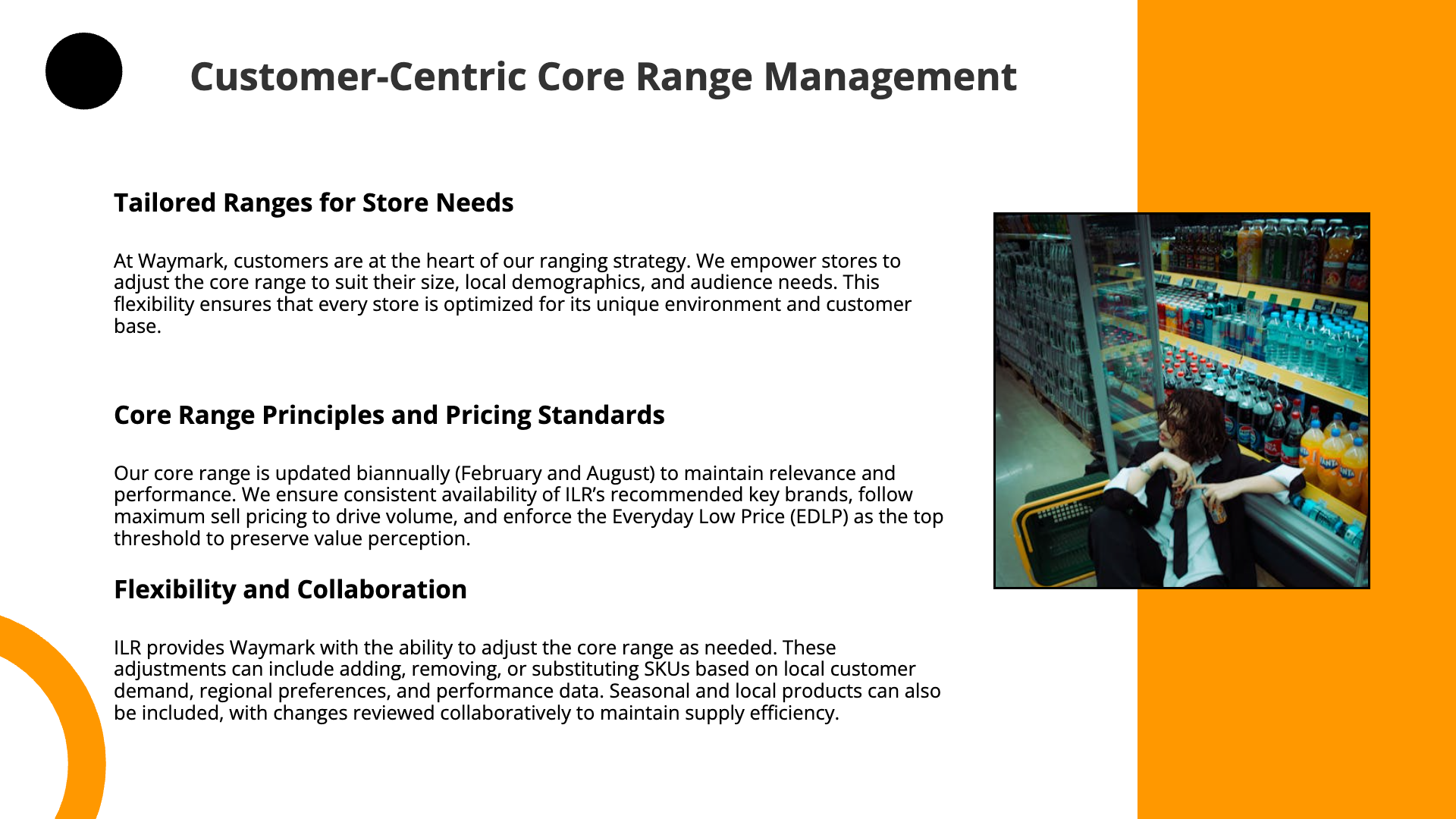 Customer-Centric Core Range Strategy | Slidebyslide.ai