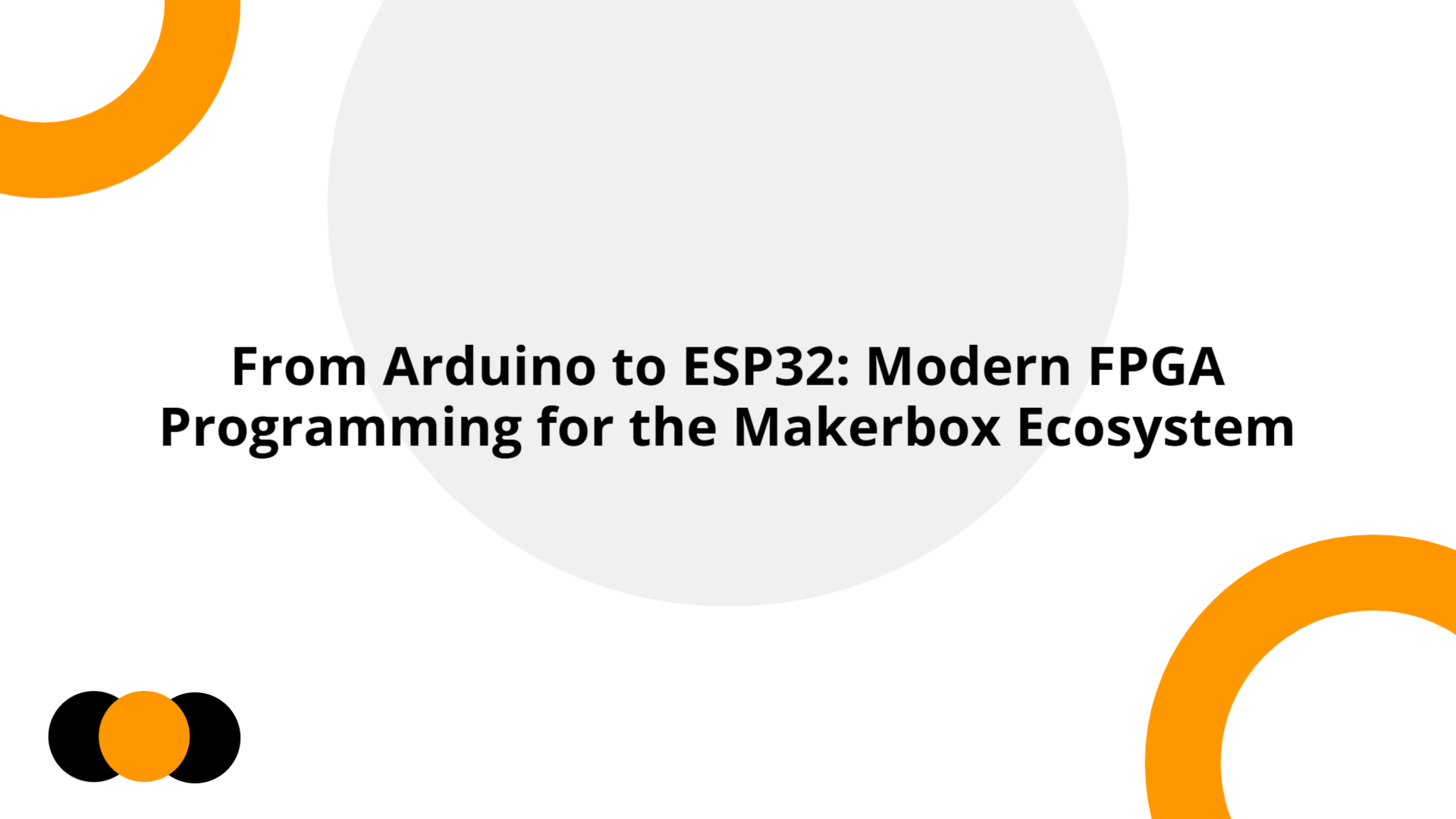 From Arduino to ESP32: Modern FPGA Programming for the Makerbox ...