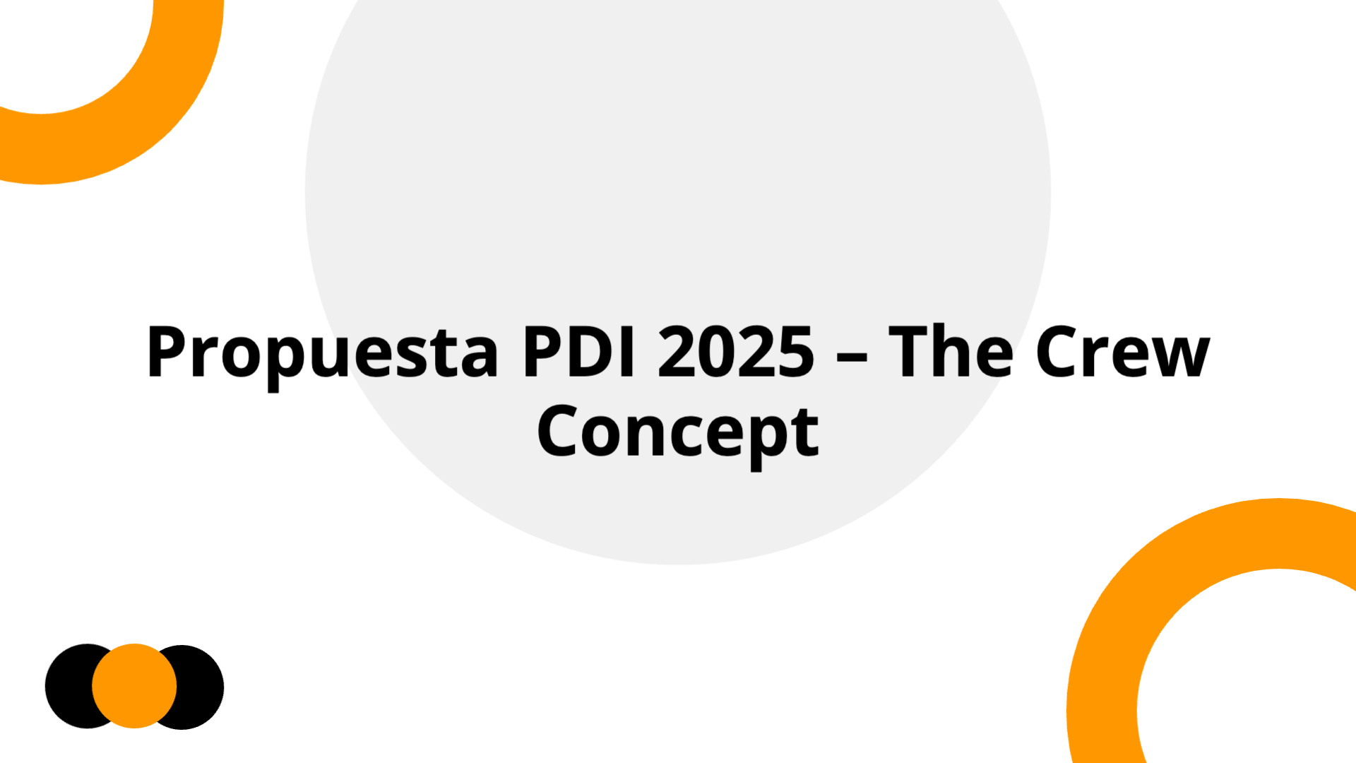 Propuesta PDI 2025 - The Crew Concept | Slidebyslide.ai