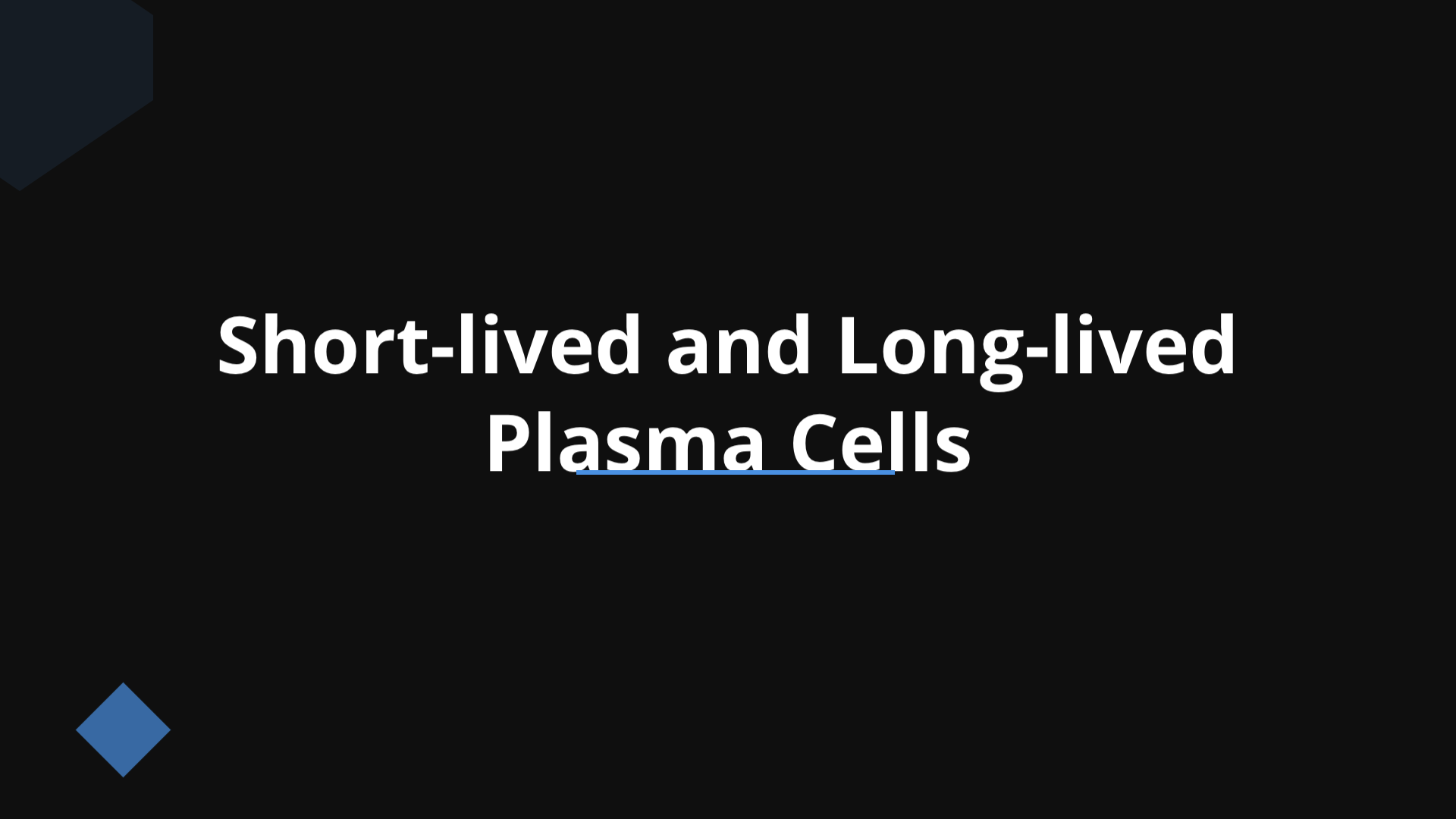 Short-lived and Long-lived Plasma Cells | Slidebyslide.ai